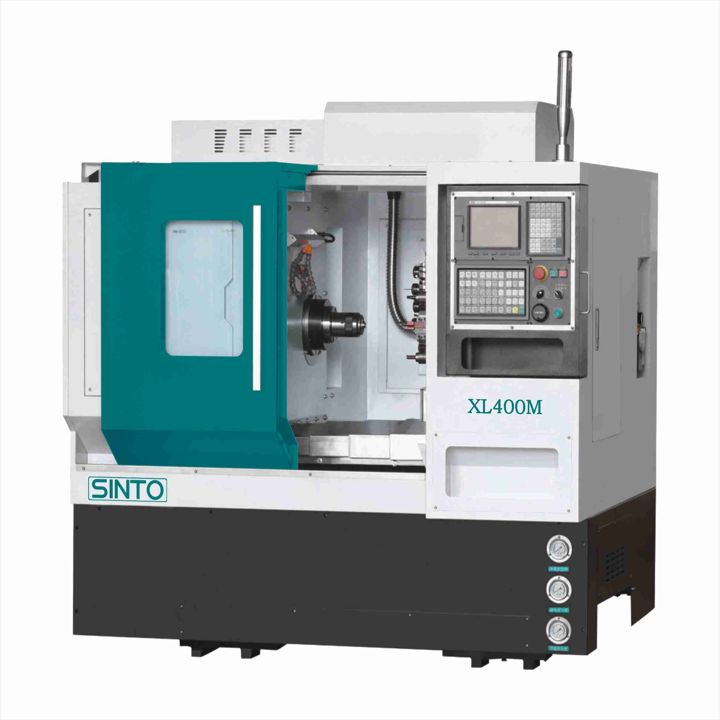 Fast Gang Tooling Lathe with Compact Design XL400M - Sinto CNC Equipment